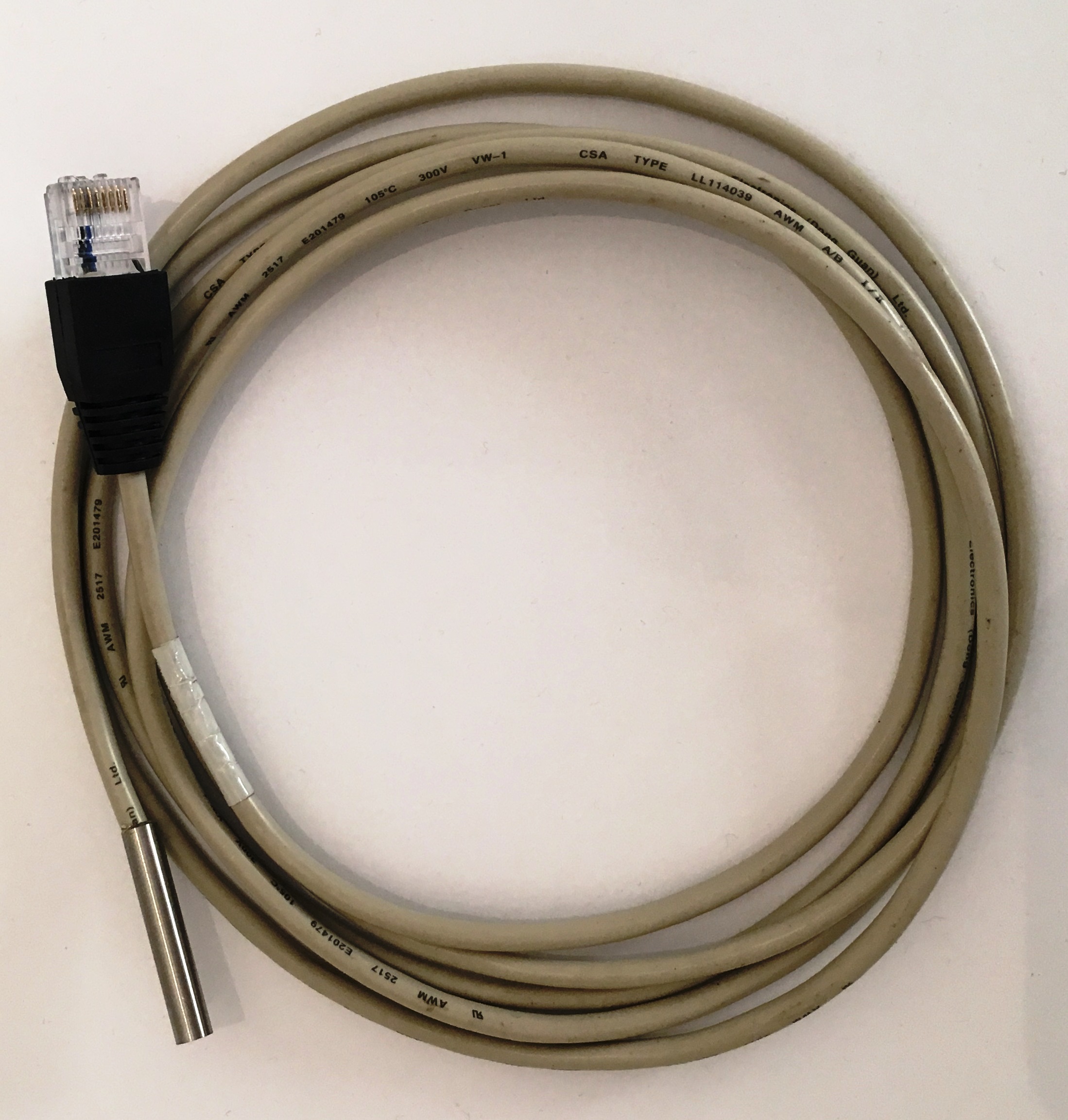 Tempsensor med 2m kabel - www.lohr.se